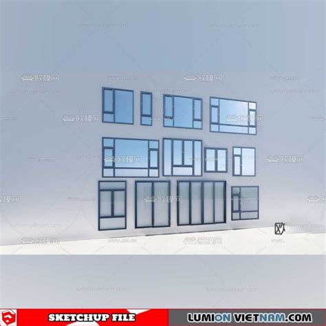 Window Sketchup Models By Dinh Thanh
