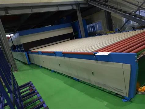 Flat And Bend Glass Tempering Furnace With Forced Convection System