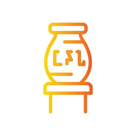 Vase Gradient Icon 4252219 Vector Art At Vecteezy