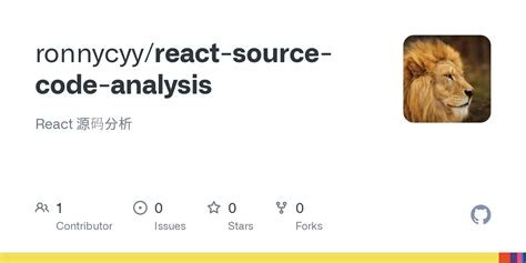 github ronnycyy react source code analysis react 源码分析