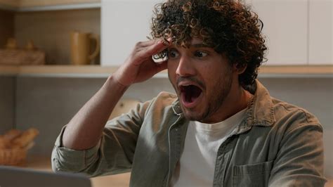 Premium Ai Image Shocked Surprised Amazed Indian Male Businessman Astonish Wonder Excited Guy