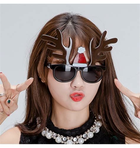 크리스마스 루돌프안경 성탄절파티 안경 노래방 생일 친구선물 기념일 장기자랑 스티커사진 할로윈파티 클럽 공연 티몬
