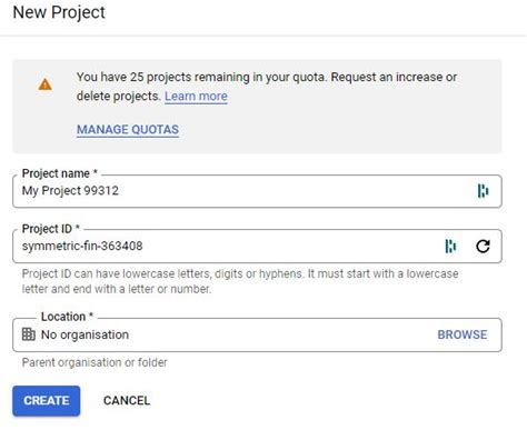 Google Cloud Project How To Do It Archetix Com