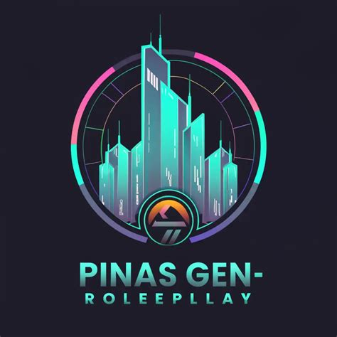 Logo Design For Pinas Genz Roleplay Futuristic City Skyline Emblem For Logo Design For Pinas Genz Roleplay Futuristic City Skyline Emblem For