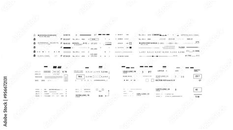 Technology Hud 2gfx Sci Fi 2d Texture Hud Data Technology Text Ui Digital Infographic Elements