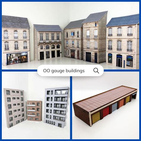 Scale Model Buildings Buildingsmodel Posts X