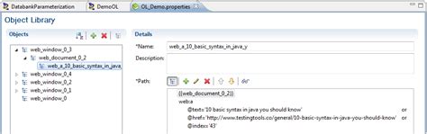 Steps To Create Object Library Openscript Oft Oats Testing Tools