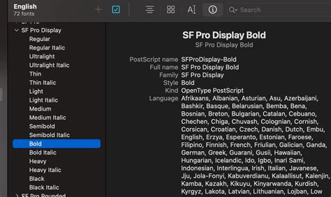Ios Sf Pro Display Font Not Working In Swiftui View Stack Overflow