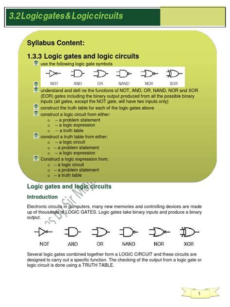 logic gates word problems pdf logic gate boolean algebra