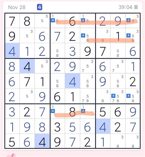 Is This A Swordfish For Candidate 4 Rsudoku