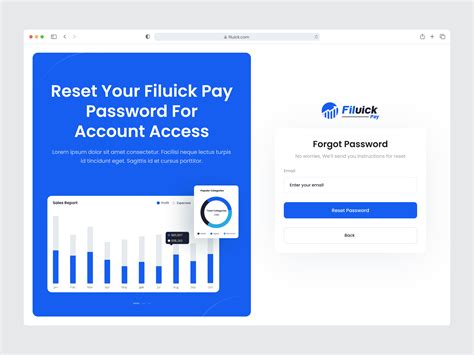 Forgot Password Reset Links And Create New Password Pages By Tariqul