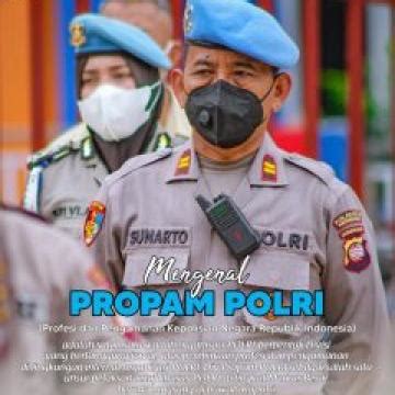 Mari Mengenal Lebih Dekat Apa Itu Propam Polri Polresta Pontianak