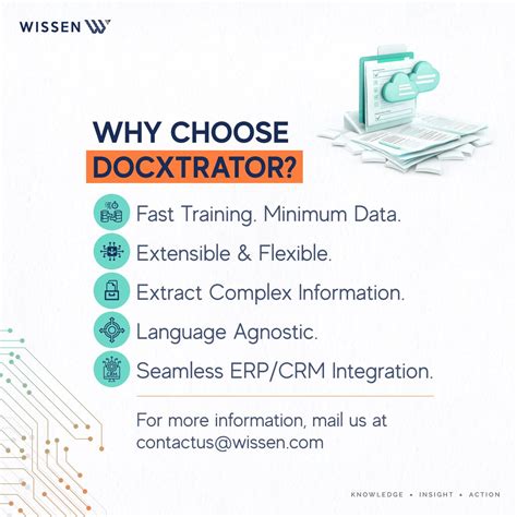 Wissen Technology On Linkedin Wissen Docxtrator Dataextraction Erpintegration Crmintegration…