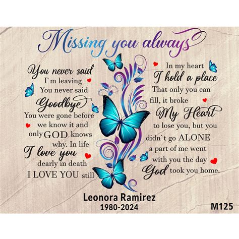 Missing You Always Poem You Never Said I Am Leaving Flying Butterflies