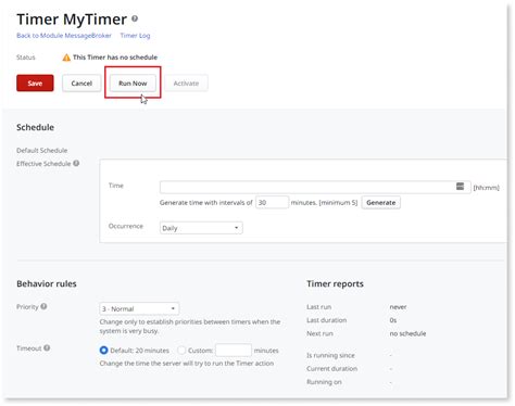 create and run timers outsystems 11 documentation