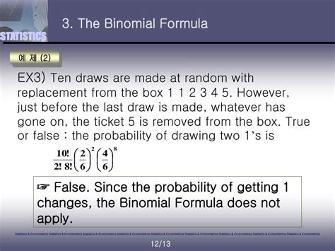 Ppt Ch10 The Binomial Formula Powerpoint Presentation Free Download