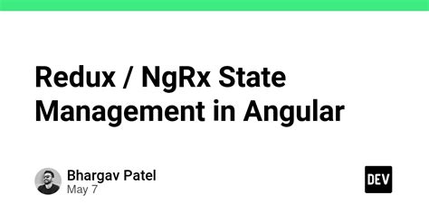 Redux Ngrx State Management In Angular Part 1 Dev Community