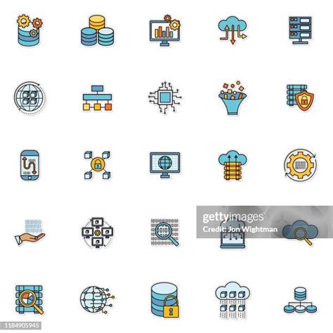 Server Room Icon High Res Illustrations Getty Images