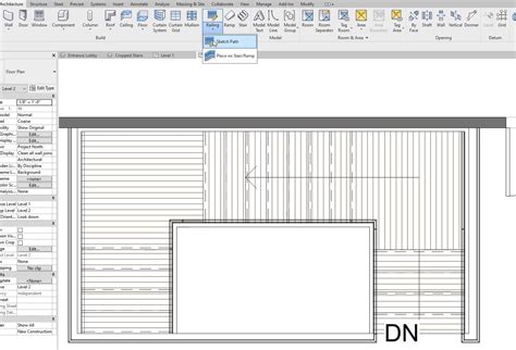 Stairs And Railings Layout And Design In Revit Modifying And Sketching New Railings Autodesk
