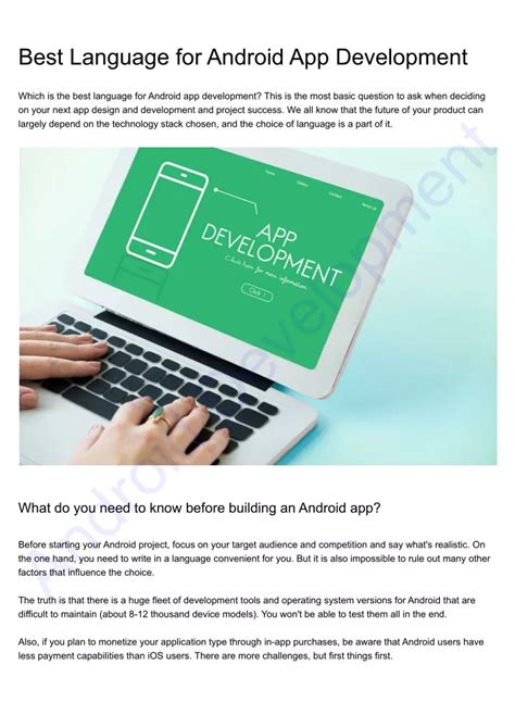 Ppt Best Language For Android App Development Powerpoint Presentation Id 11543822