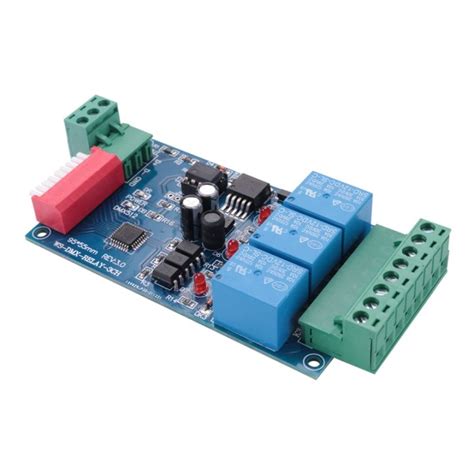3 Channel 5A DMX512 Controlled Relay Switch Kit DIY Converter DMX