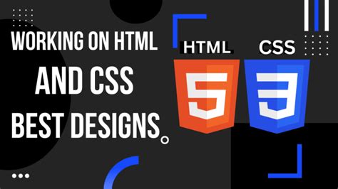 Create Best Looking Web Pages Using Html And Css By Moeez Raza Fiverr