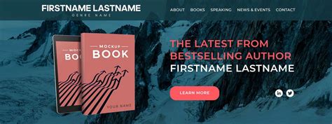 What To Put In Your Author Website Header