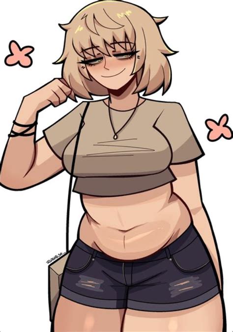 Chubby Anime Character