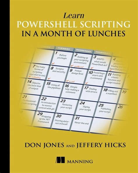 Learn PowerShell Scripting In A Month Of Lunches Ebook Don Jones