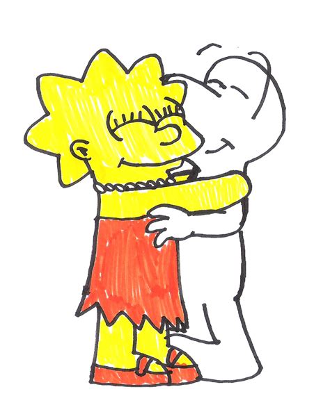 Lisa Simpson Hugs Fone Bone By MarcosPower On DeviantArt