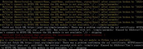 成功解决win10下 Cant Connect To Url Because The Ssl Module Is Not