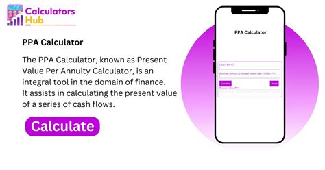 PPA Calculator Online