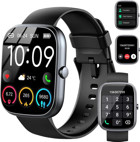 Montre Connectée Femme Homme Avec Appel Bluetooth 1 91 Hd Smartwatch Avec Etanche Ip68 Montre