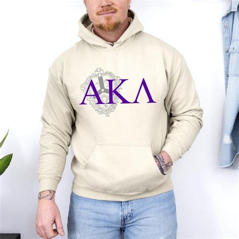 Alpha Kappa Lambda Crest World Famous Hooded Sweatshirt — Greeku Alpha Kappa Lambda Crest World Famous Hooded Sweatshirt — Greeku