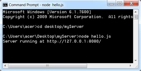 Creating A Mini Web Server By Using Node Js My Courses