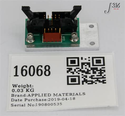 16068 Applied Materials Pcb Assy Encoder Inter 0100 00059 J316gallery