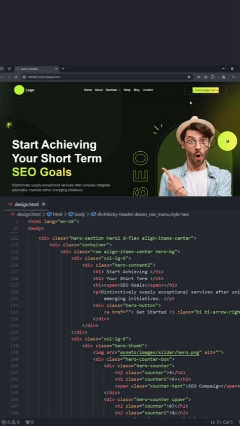 Web Developer Available For Service Small Business Agency Website Design
