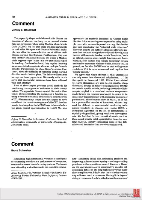 Pdf Practical Markov Chain Monte Carlo