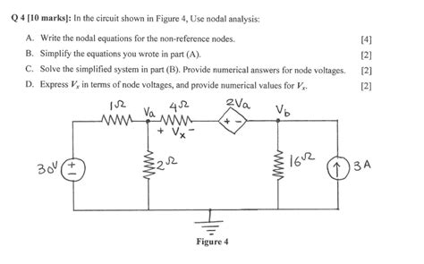 Solved Q Marks In The Circuit Shown In Figure Use Chegg