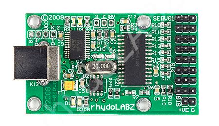 USB Servo Controller With ADC