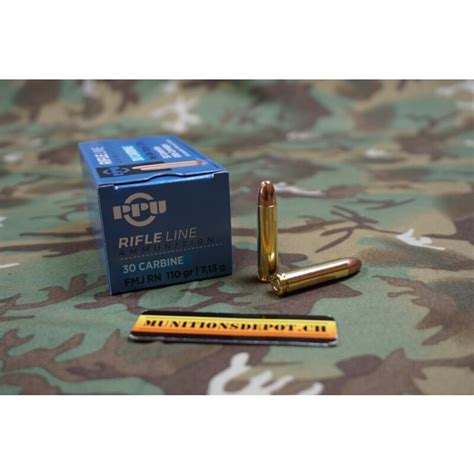 Ppu 30 Carbine 110grs A 024 Rn 50 Stk