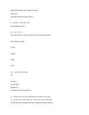 Regression Models Quiz Docx Regression Models Quiz JHU Coursera Question Consider The