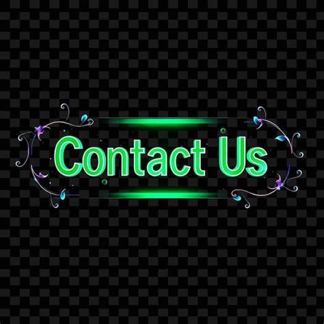 Effect Contact Us In Augmented Reality Font 3d Holograms And Virtual