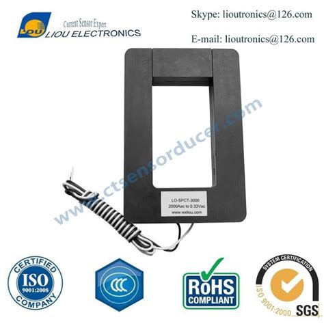 China Customized Split Core High Accuracy Current Sensor Manufacturers