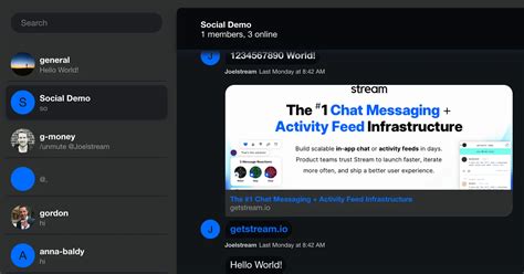 Legacy React V11 Chat Messaging Docs
