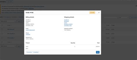 how to view and manage woocommerce order details a step by step