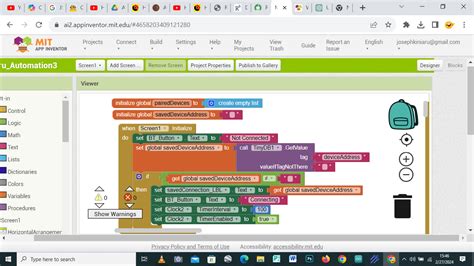 Who Can Solve This Error 503 In The App Mac Adress Not Valid Hc 05 Module Mit App Inventor