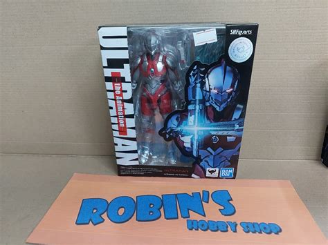 SH Figuarts SHF Ultraman And Ultraman Ver The Animation Hobbies Toys Toys Games On Carousell