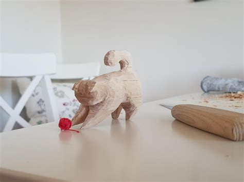 Whittled A Cat R Whittling