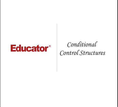 21 Conditional Control Structures Introduction To Php